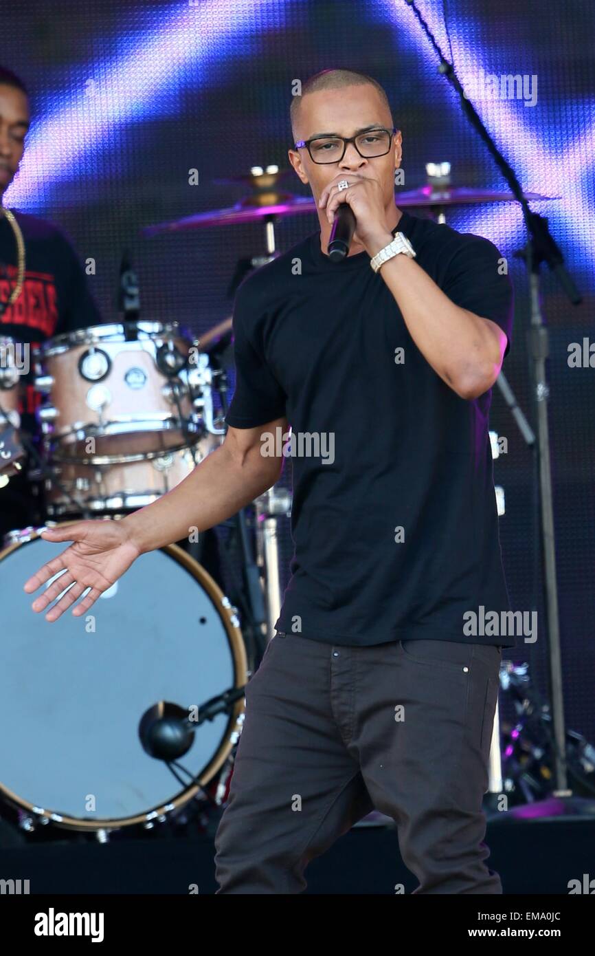 T.I. performs on Jimmy Kimmel Live! Featuring: T.I. Where: Los Angeles ...