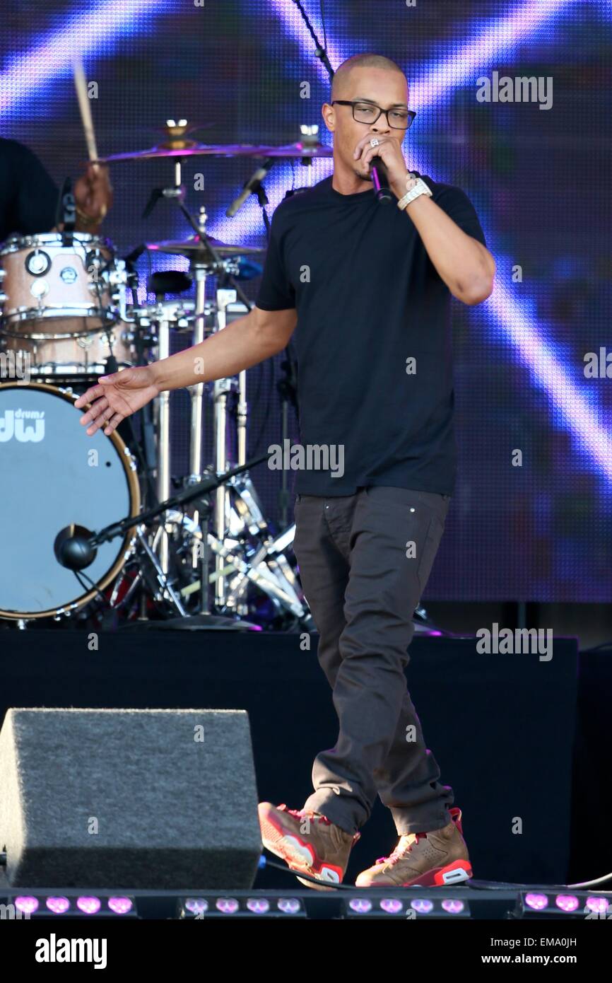 T.I. performs on Jimmy Kimmel Live! Featuring: T.I. Where: Los Angeles ...