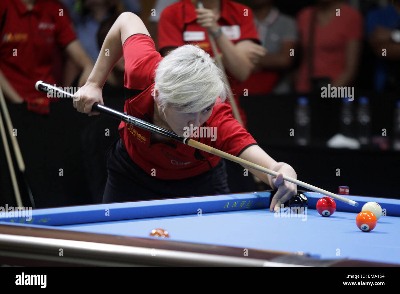 Pasay City, Philippines. 17th Apr, 2015. Chinese Taipei's Jennifer Chen ...