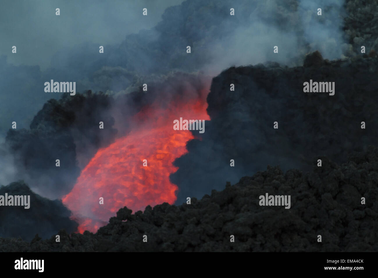 Mt etna volcano eruption hi-res stock photography and images - Alamy