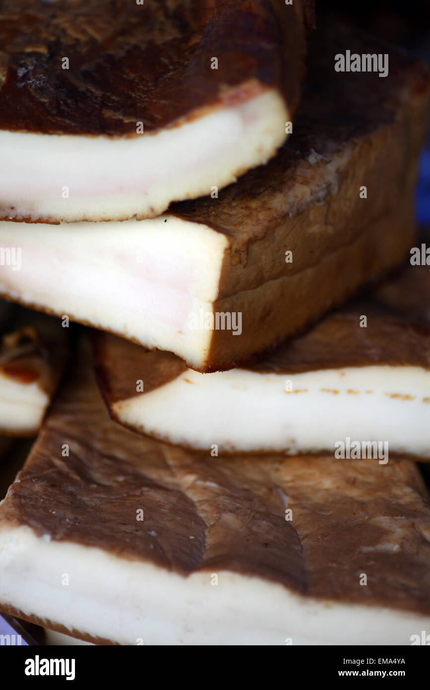 Color detail shot of some pork grease Stock Photo - Alamy