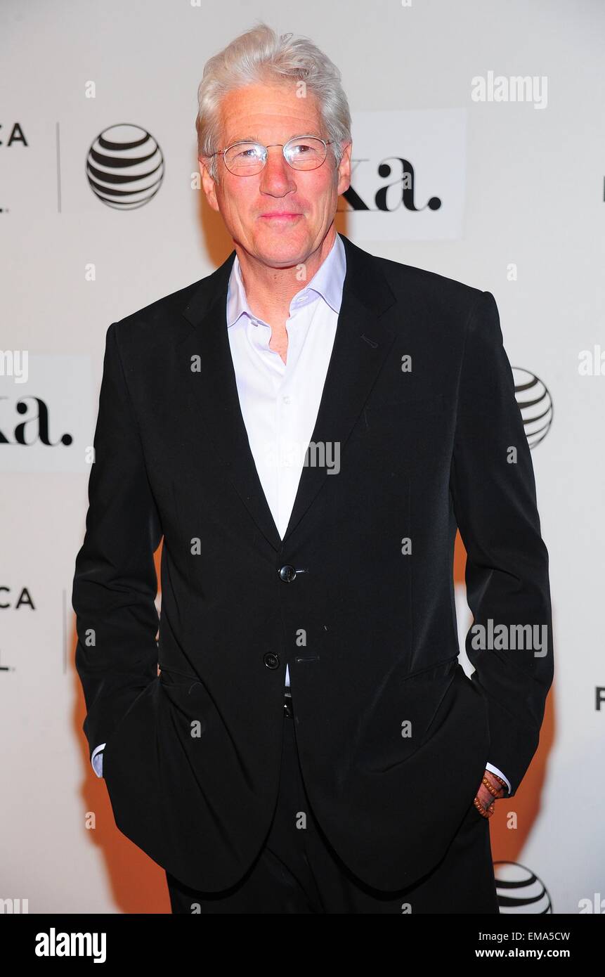 New York, NY, USA. 17th Apr, 2015. Richard Gere at arrivals for FRANNY ...