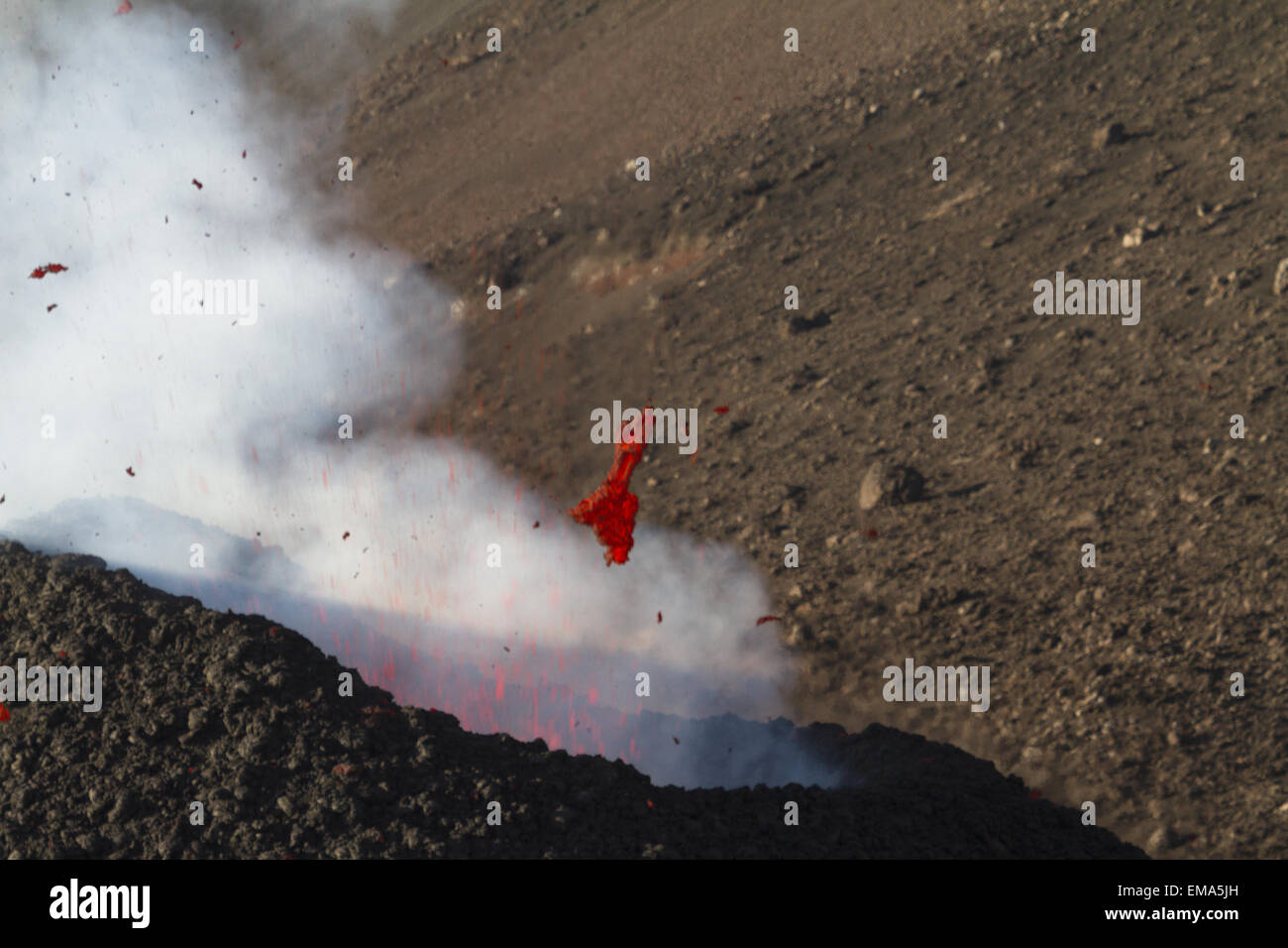 Volcanic Bomb Stock Photo - Alamy