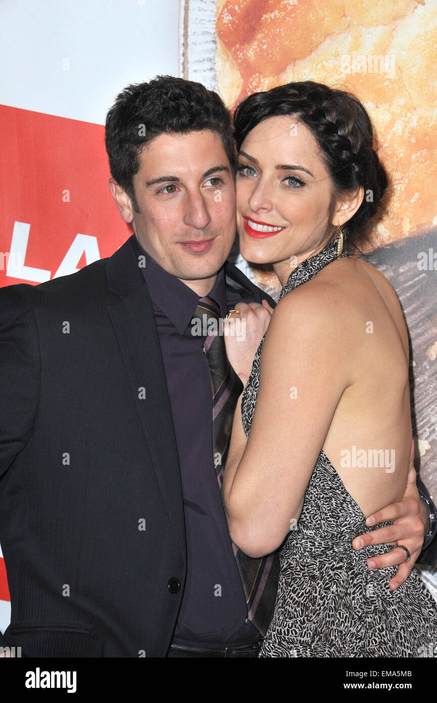 Jason Biggs And Wife Jenny Hi Res Stock Photography And Images Alamy