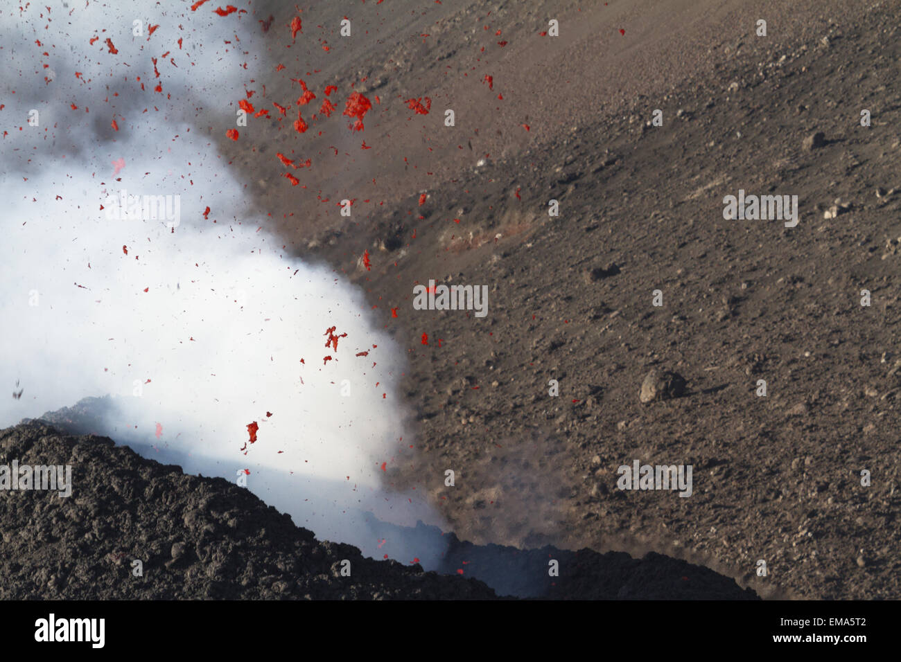 Lava damage hi-res stock photography and images - Alamy