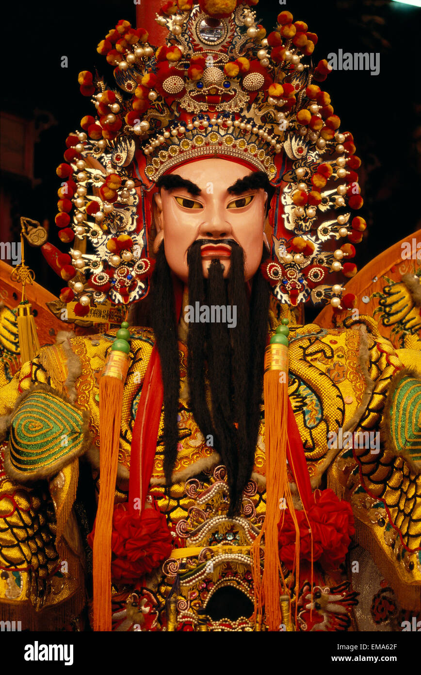 Taiwan, Statue Of Chinese Character For Chinese Opera B1809 Stock Photo ...