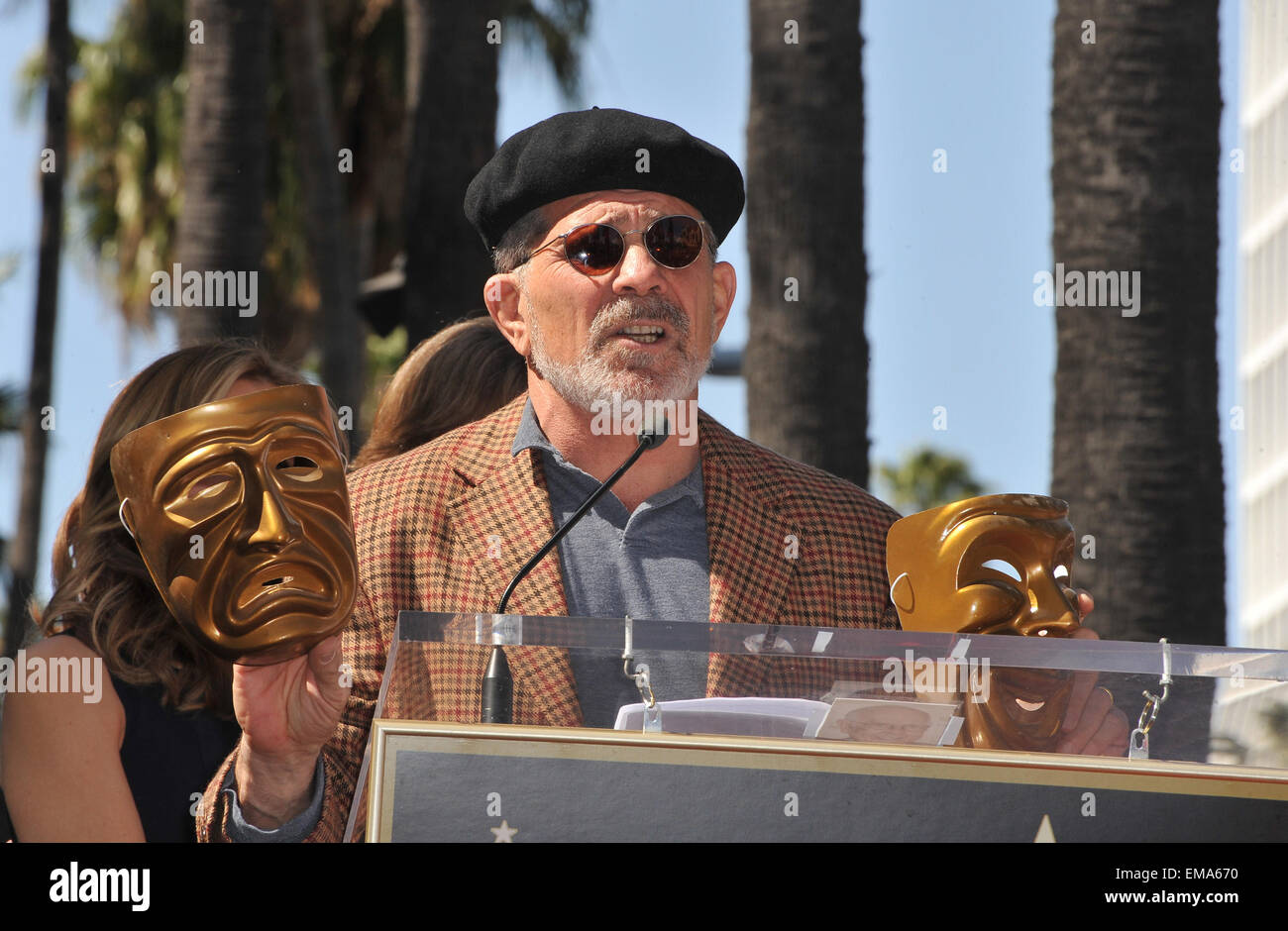 LOS ANGELES, CA - MARCH 7, 2012: David Mamet on Hollywood Boulevard ...