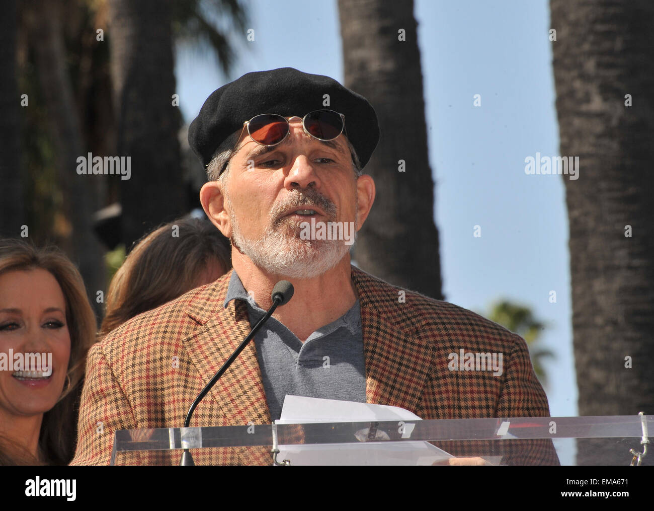 LOS ANGELES, CA - MARCH 7, 2012: David Mamet on Hollywood Boulevard ...