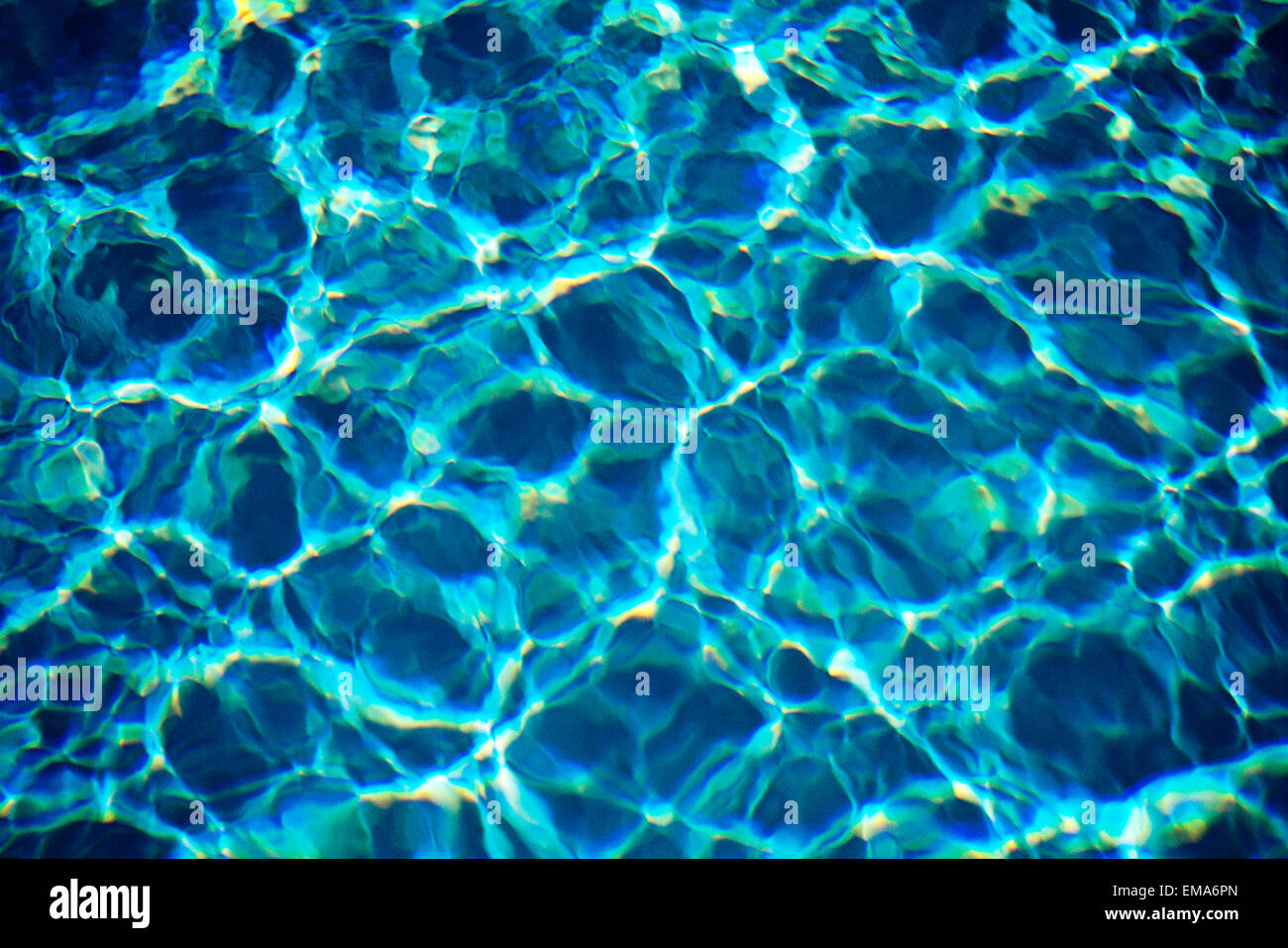Water Reflections And Patterns B1444 Stock Photo - Alamy