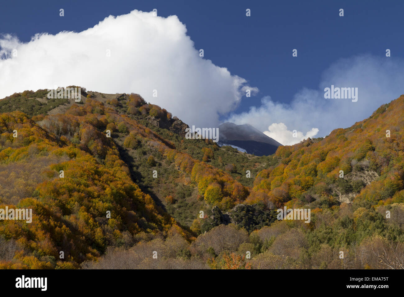 Etna view in November Stock Photo - Alamy