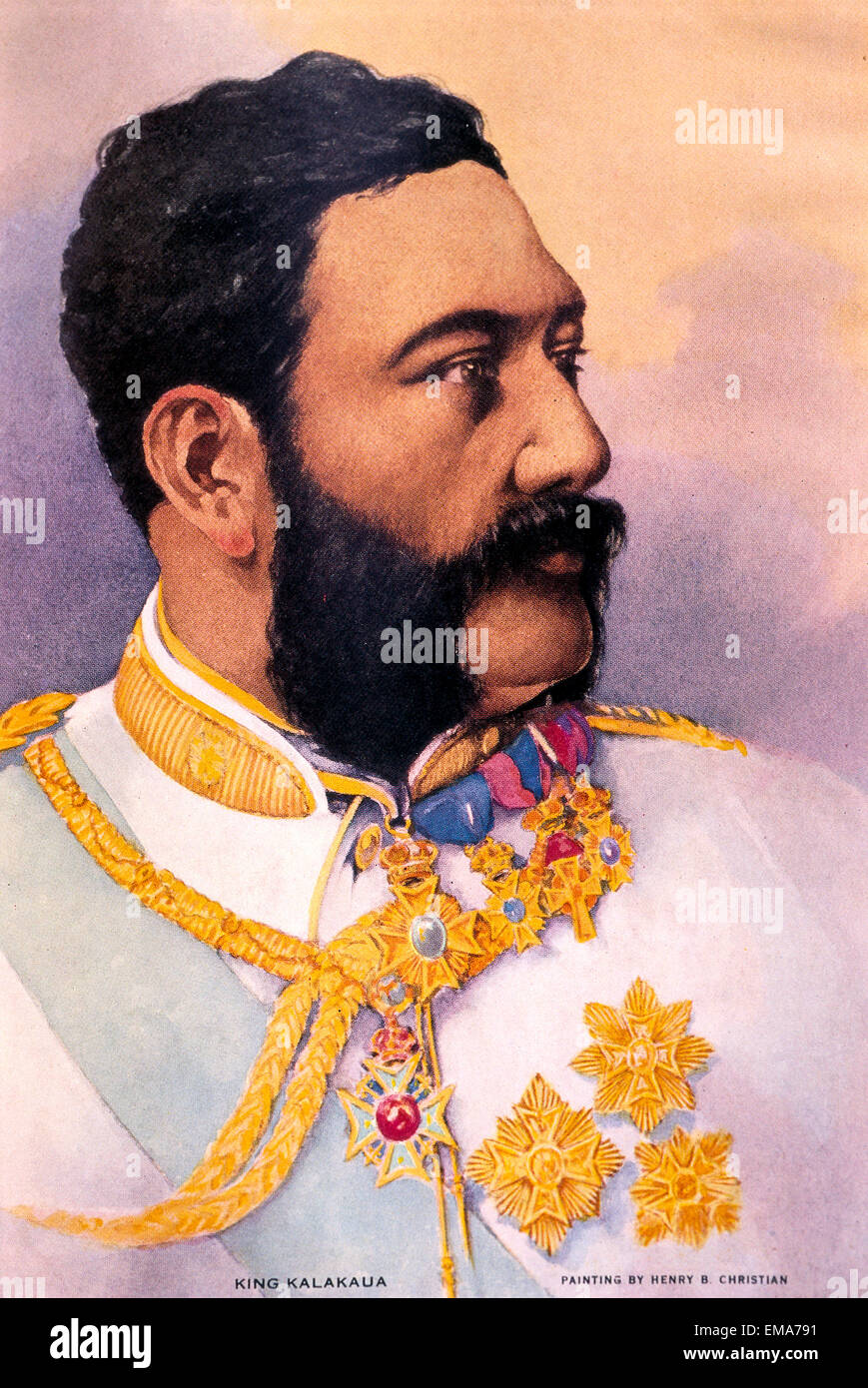 King kalakaua of hawaii hi-res stock photography and images - Alamy
