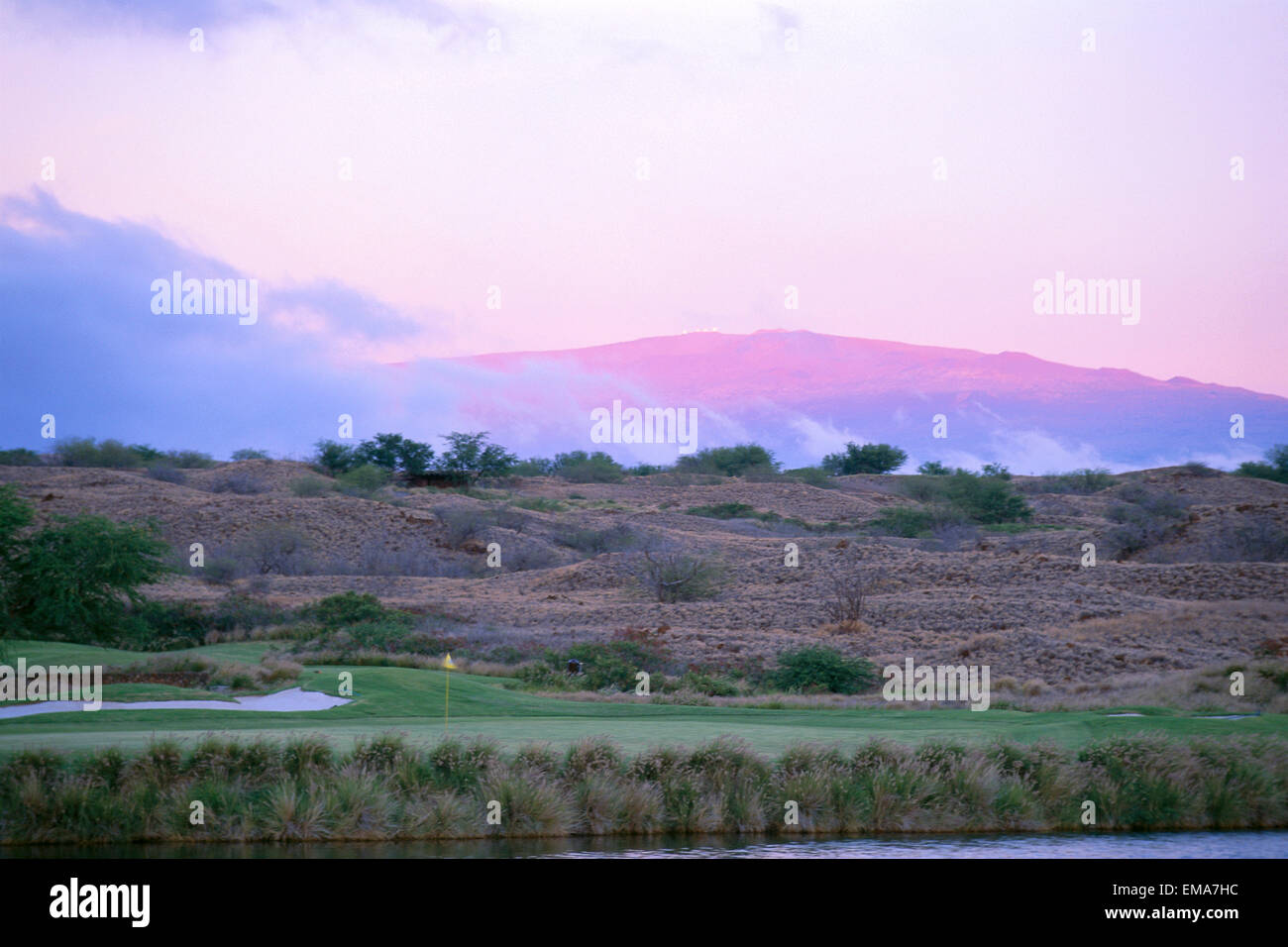Hole mauna kea golf course hi-res stock photography and images - Alamy