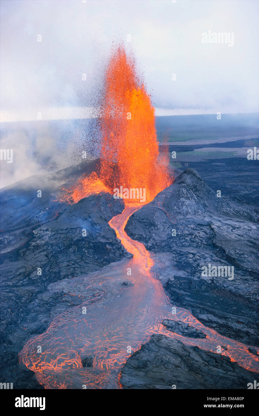 Hawaii, Big Island, Hawaii Volcanoes National Park, Kilauea Volcano ...