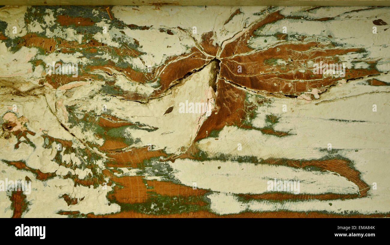 Fantastic pattern of rotting paint on wooden door in France Stock Photo ...