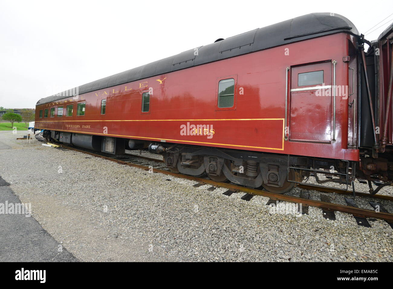 American Railway carriage from the 1950's Stock Photo - Alamy