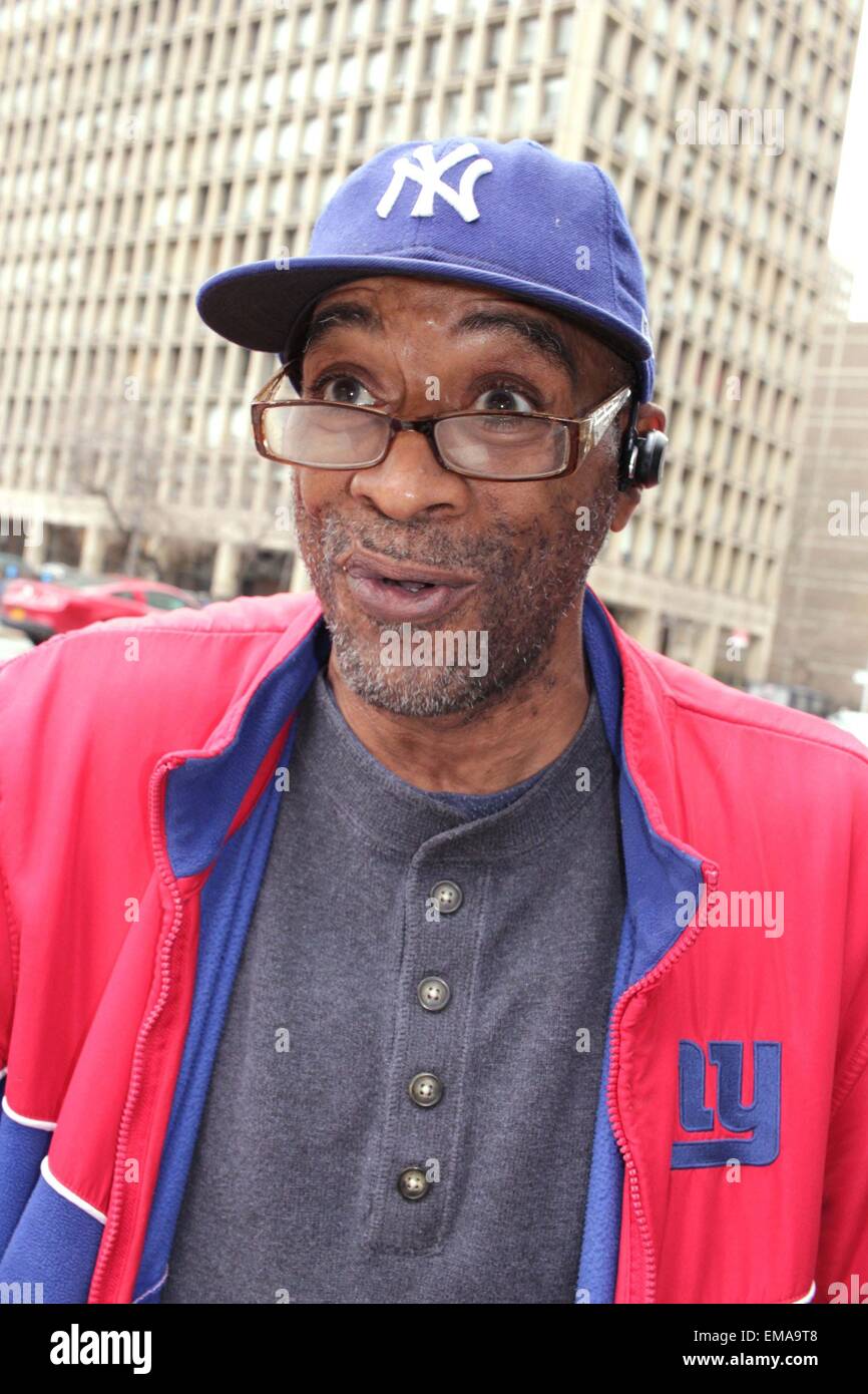 New York, New York, USA. 4th Apr, 2015. Tony Croft says he lives in the ...