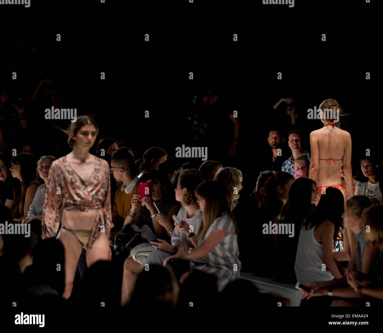 SYDNEY, AUSTRALIA - APRIL 18: Models walk the runway during the 'Best ...