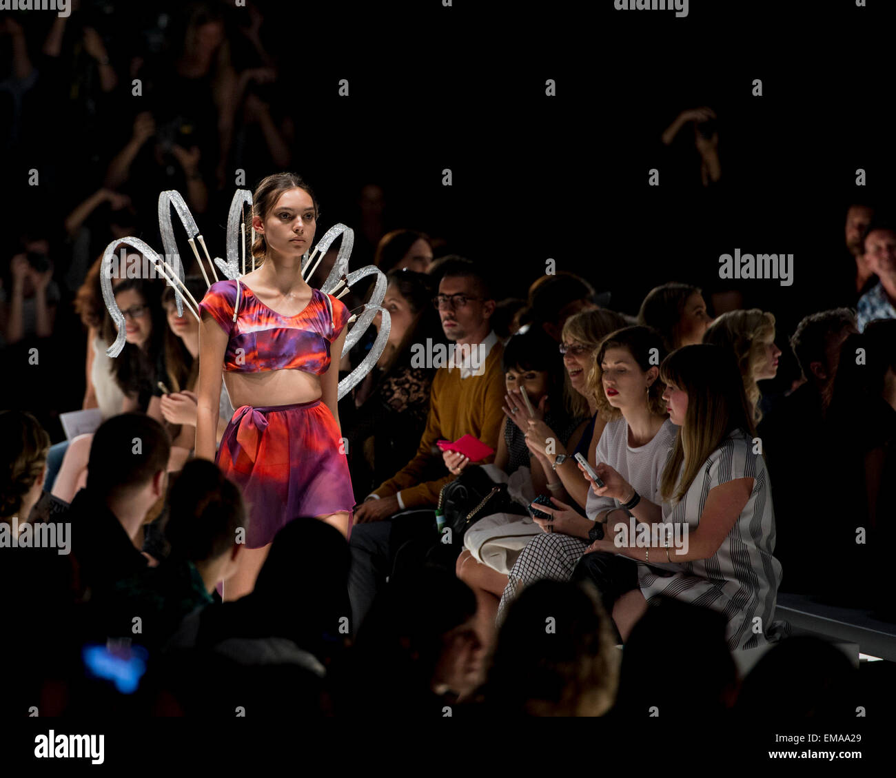 SYDNEY, AUSTRALIA - APRIL 18: Models walk the runway during the 'Best ...