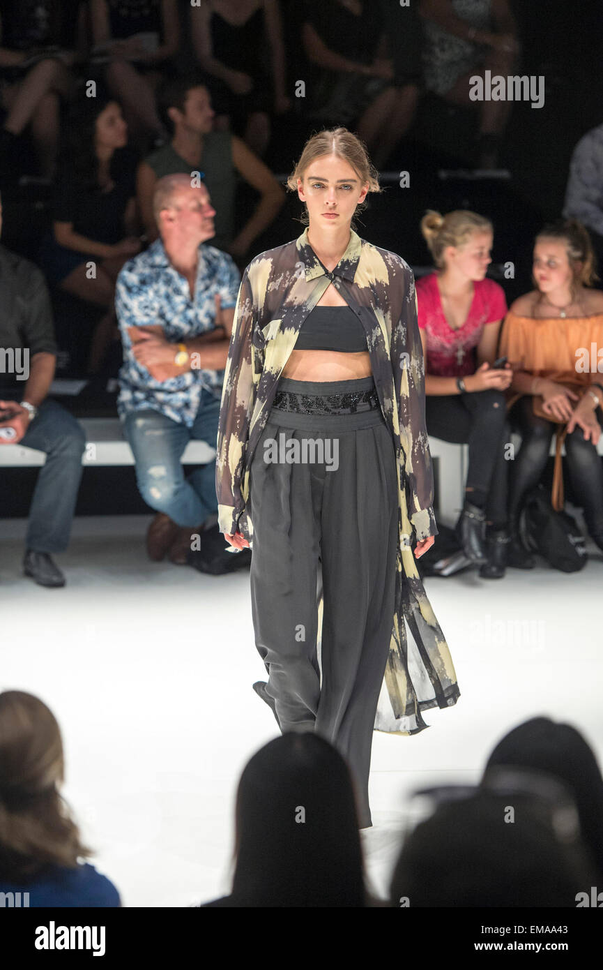 SYDNEY, AUSTRALIA - APRIL 18: Models walk the runway during the 'Best ...