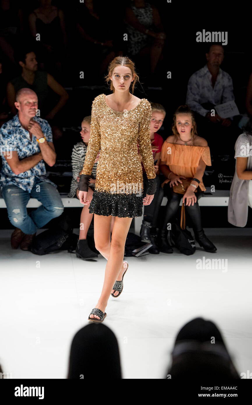 SYDNEY, AUSTRALIA - APRIL 18: Models walk the runway during the 'Best ...