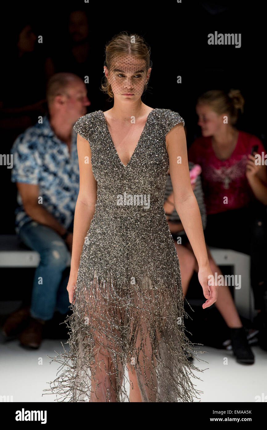 SYDNEY, AUSTRALIA - APRIL 18: Models walk the runway during the 'Best ...