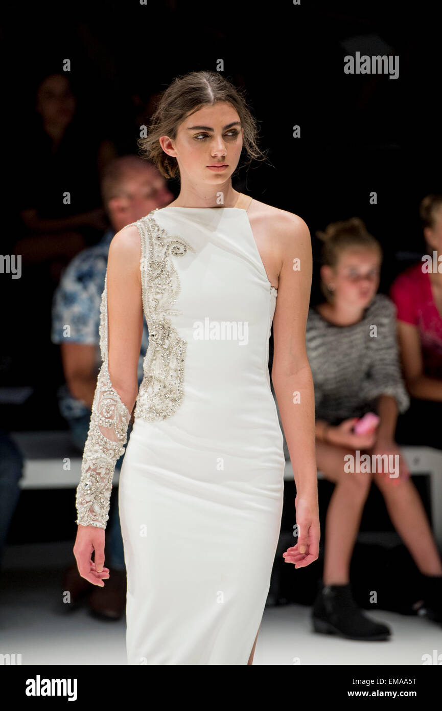 SYDNEY, AUSTRALIA - APRIL 18: Models walk the runway during the 'Best ...