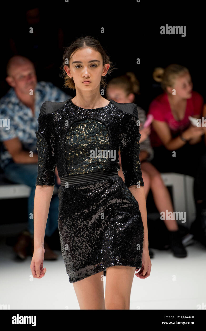 SYDNEY, AUSTRALIA - APRIL 18: Models walk the runway during the 'Best ...