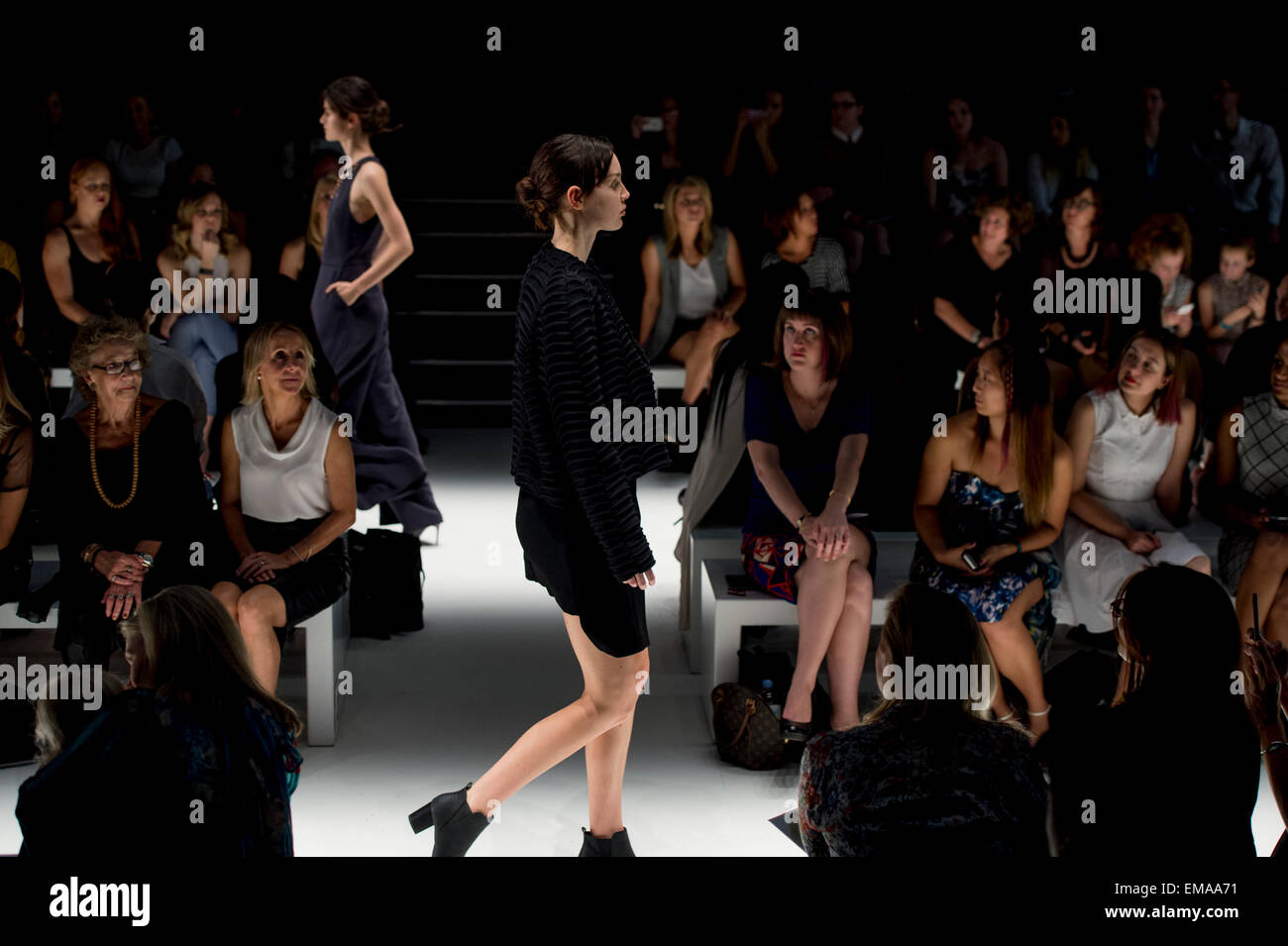 SYDNEY, AUSTRALIA - APRIL 18: Models walk the runway during the 'Best ...