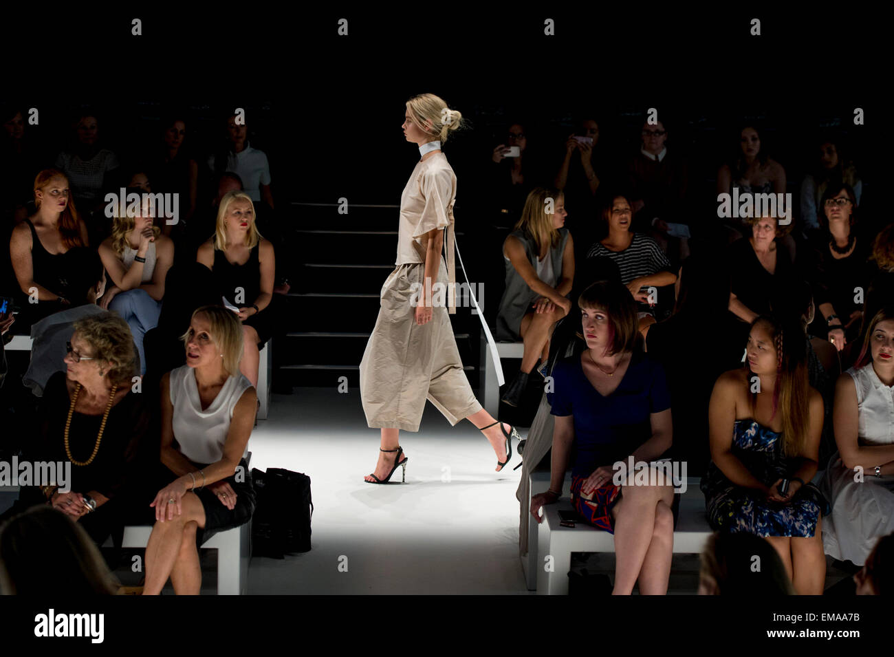 SYDNEY, AUSTRALIA - APRIL 18: Models walk the runway during the 'Best ...