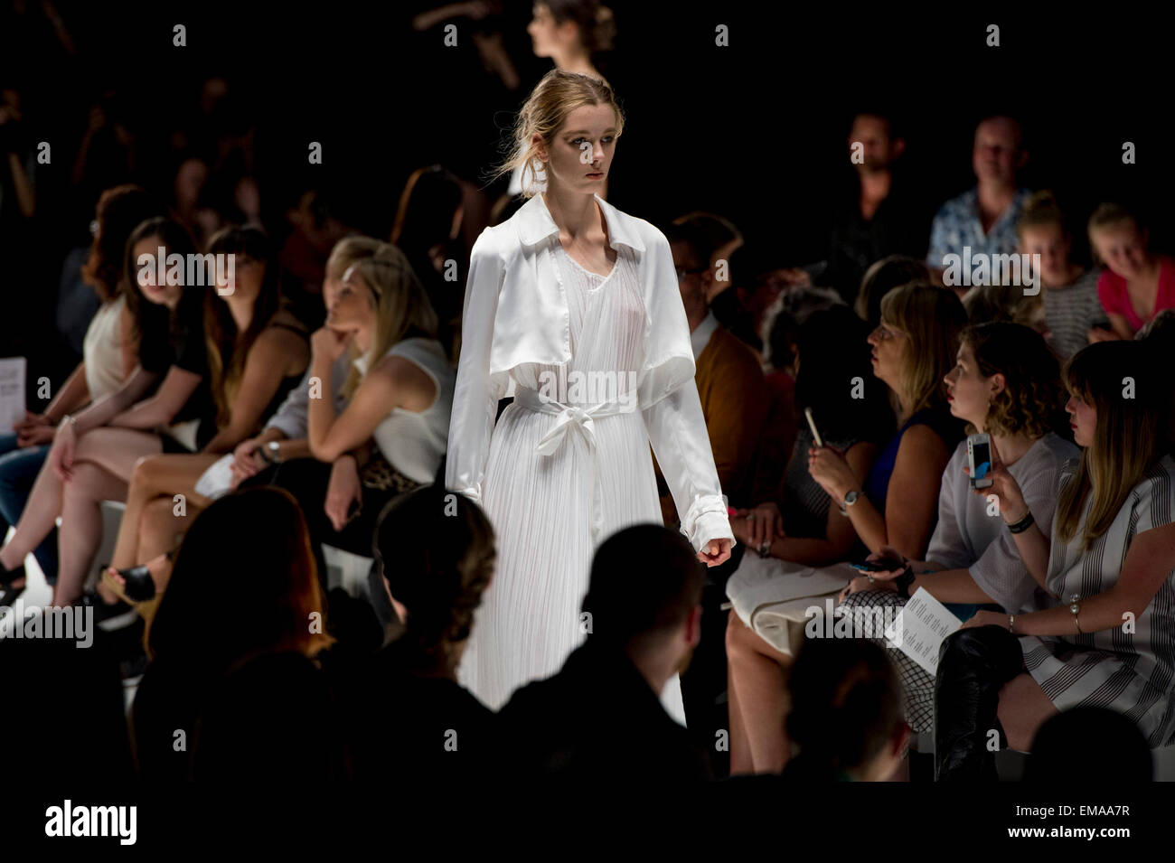SYDNEY, AUSTRALIA - APRIL 18: Models walk the runway during the 'Best ...
