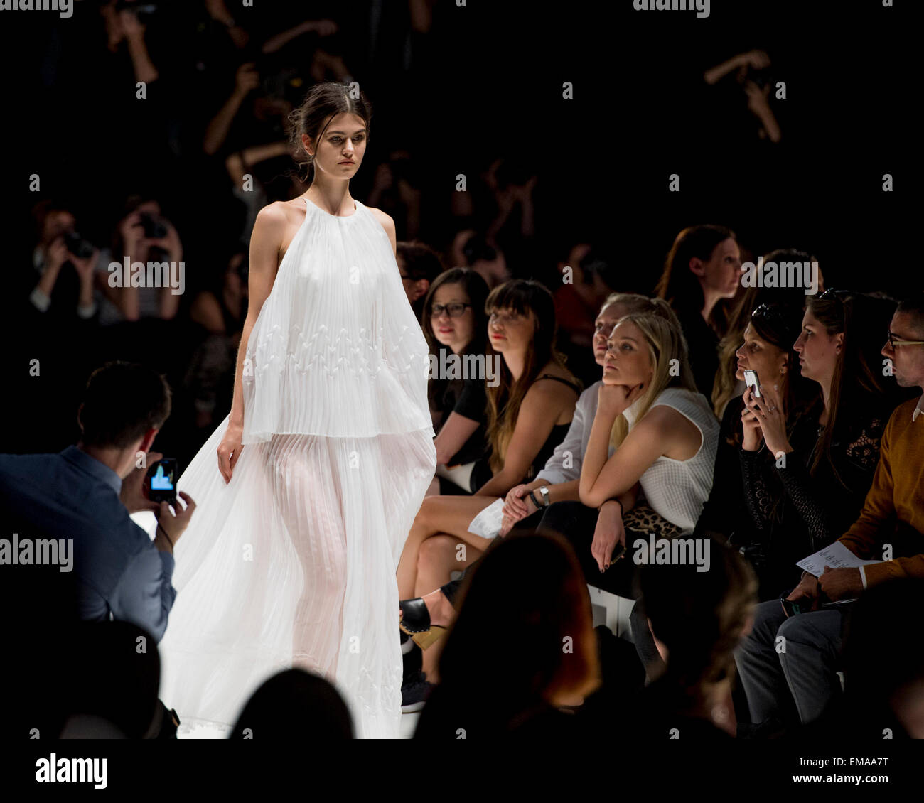 SYDNEY, AUSTRALIA - APRIL 18: Models walk the runway during the 'Best ...