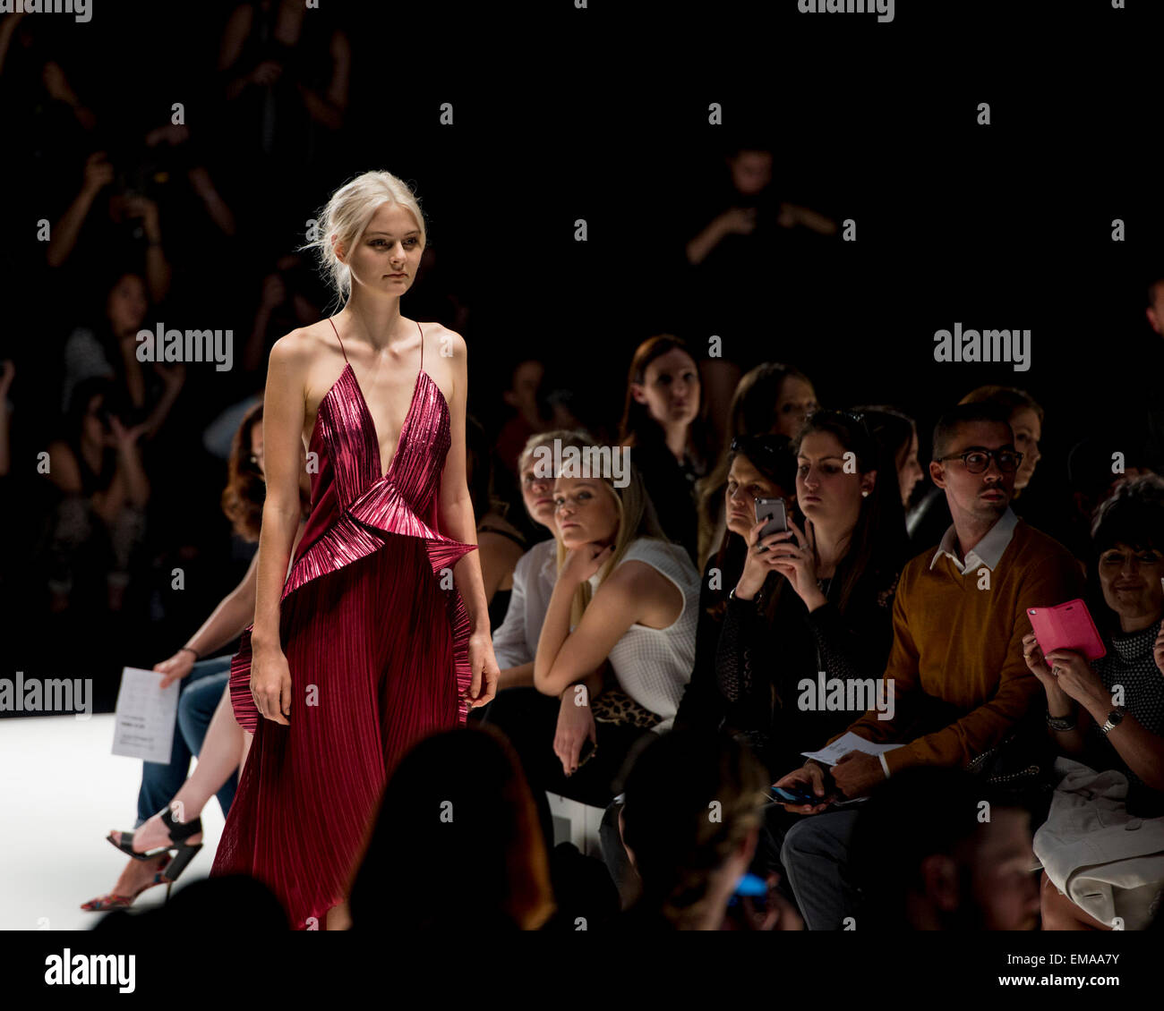 SYDNEY, AUSTRALIA - APRIL 18: Models walk the runway during the 'Best ...