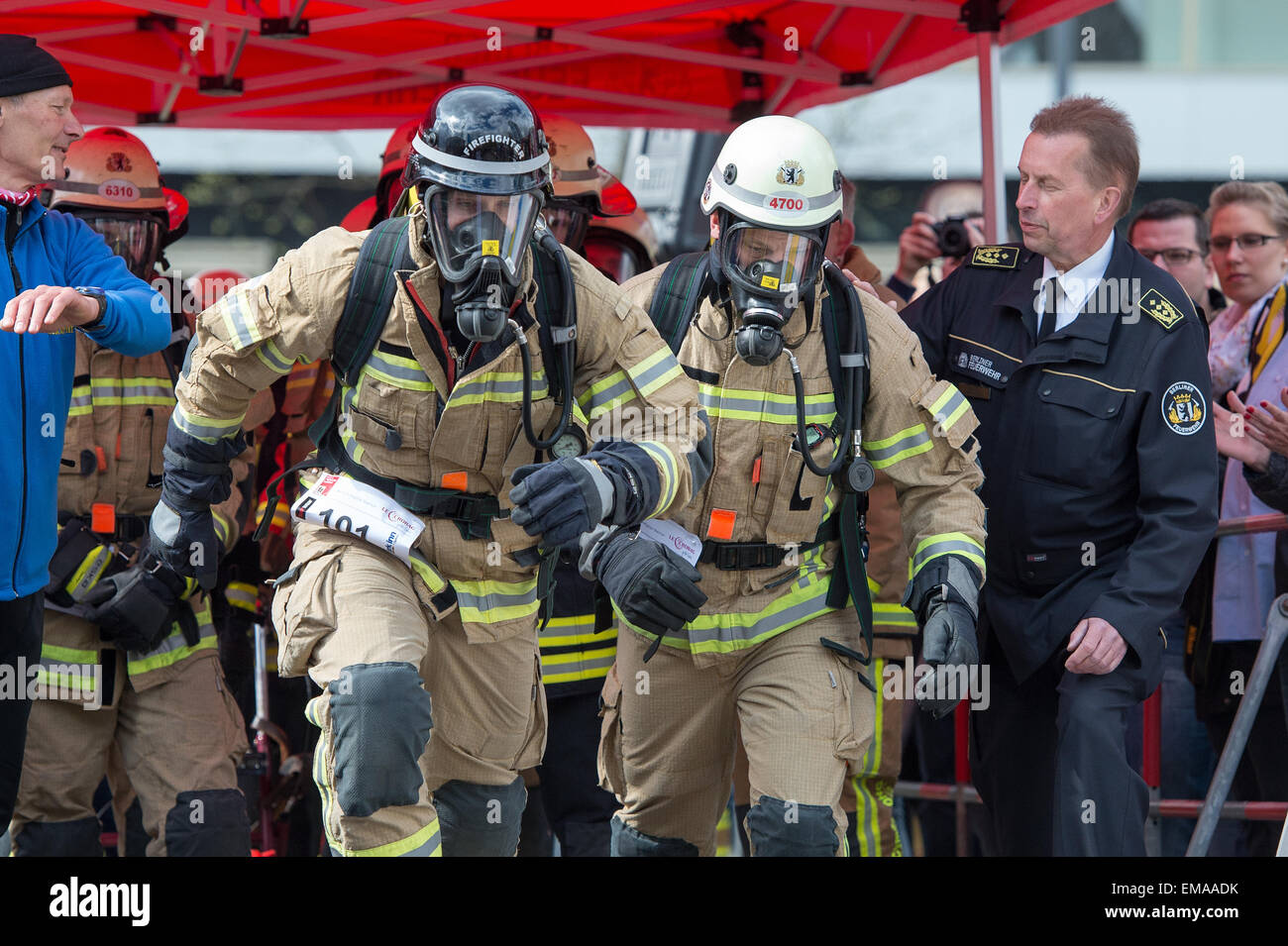 Leading firefighter hi-res stock photography and images - Alamy