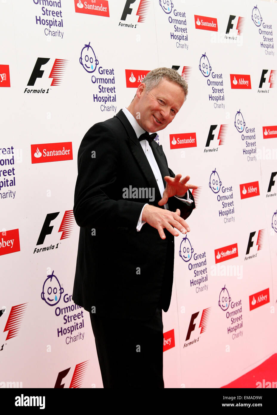Comedian Rory Bremner arriving at the V&A for the Great Ormond Street ...