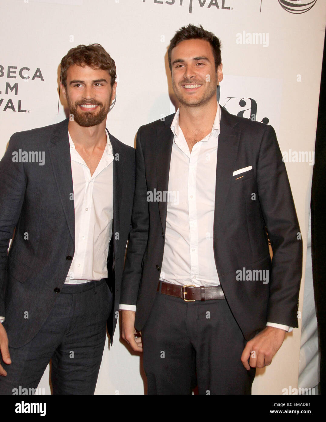 April 17, 2015 - New York, New York, U.S. - Actor THEO JAMES and ...