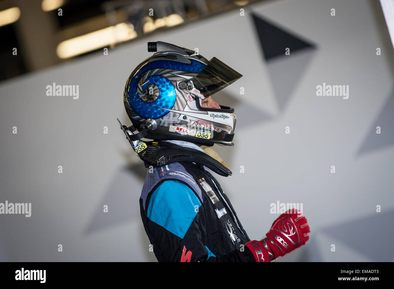 Patrick Dempsey at Silverstone where he was racing in the World ...