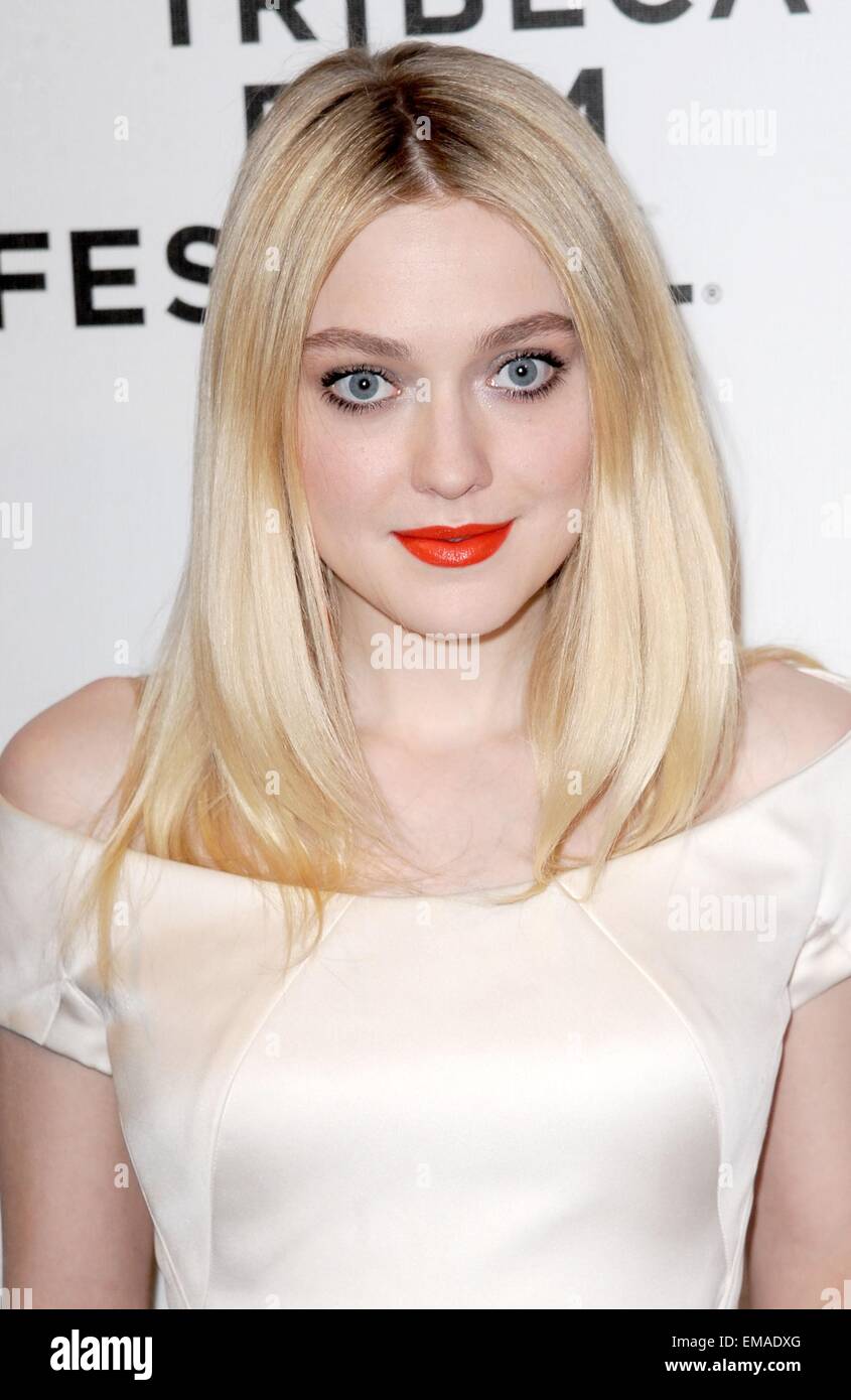 New York, NY, USA. 17th Apr, 2015. Dakota Fanning at arrivals for ...