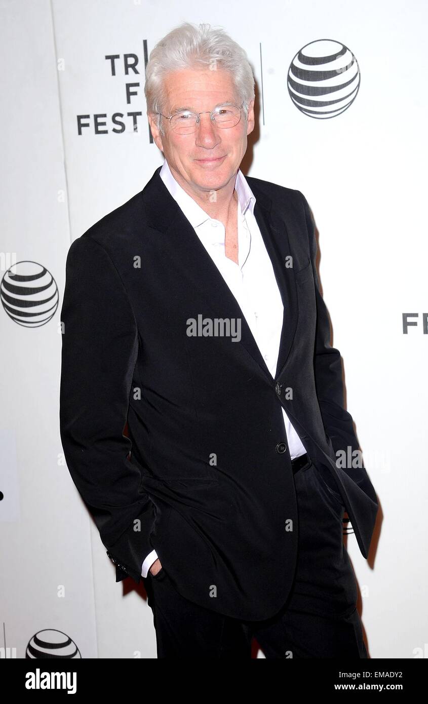 New York, NY, USA. 17th Apr, 2015. Richard Gere at arrivals for FRANNY ...