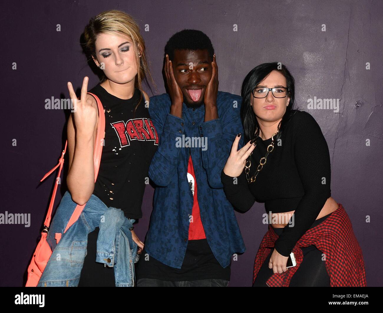 American rapper Kid Ink (nee Brian Todd Collins) performs at Vicar ...