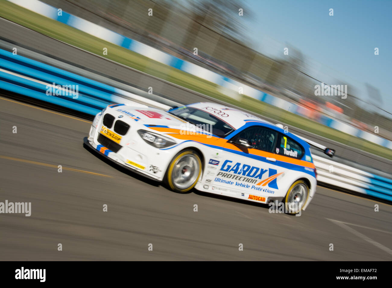Donington Park, Donington Castle, UK. 18th April, 2015. Sam Tordoff and ...