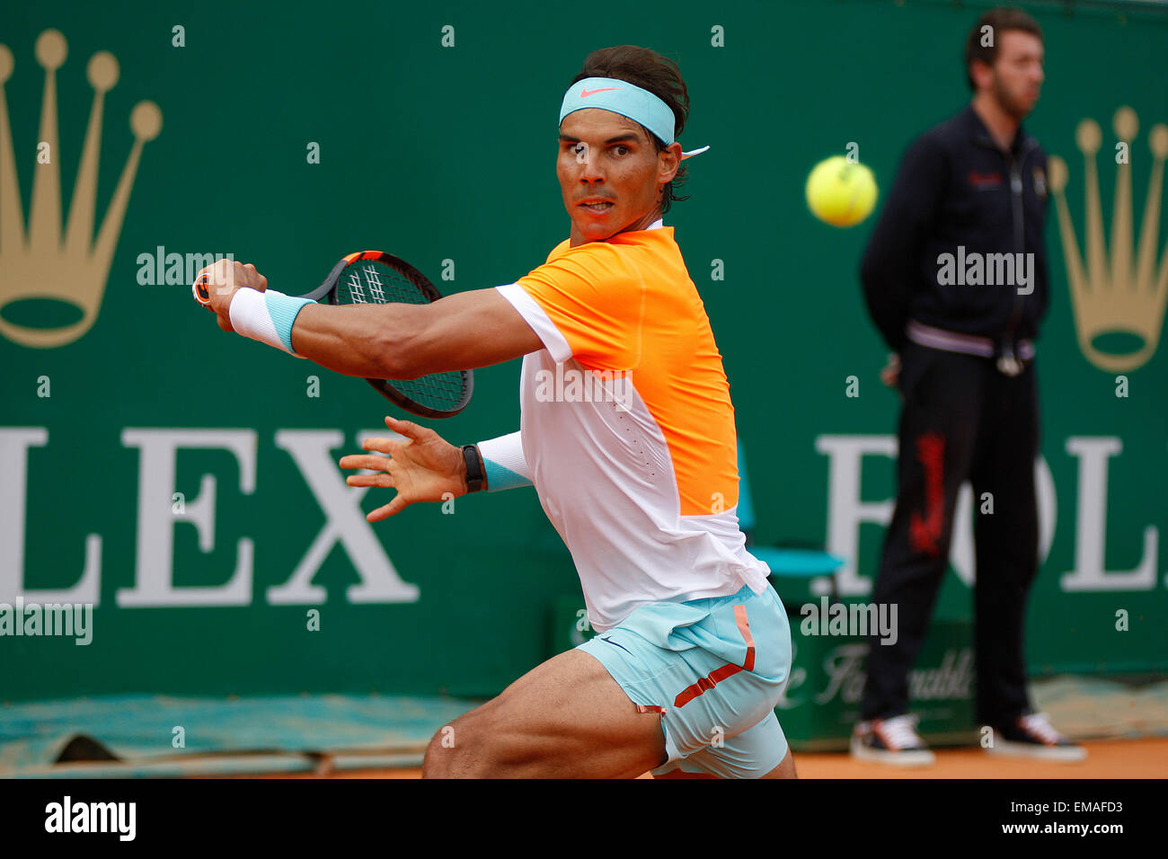 Monte-Carlo, Monaco. 18th April, 2015. Rafael Nadal lost to World ...