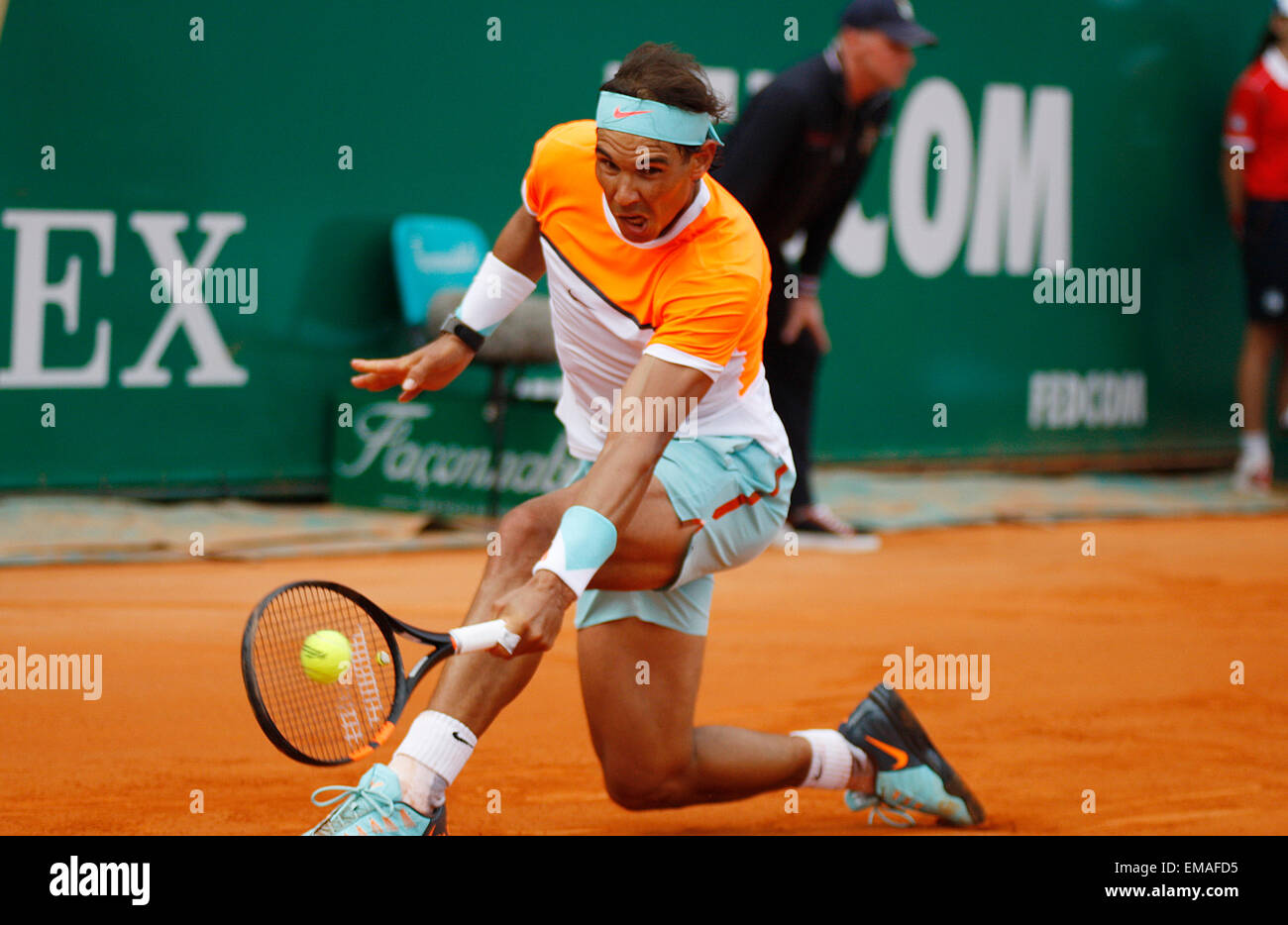 Monte-Carlo, Monaco. 18th April, 2015. Rafael Nadal lost to World ...