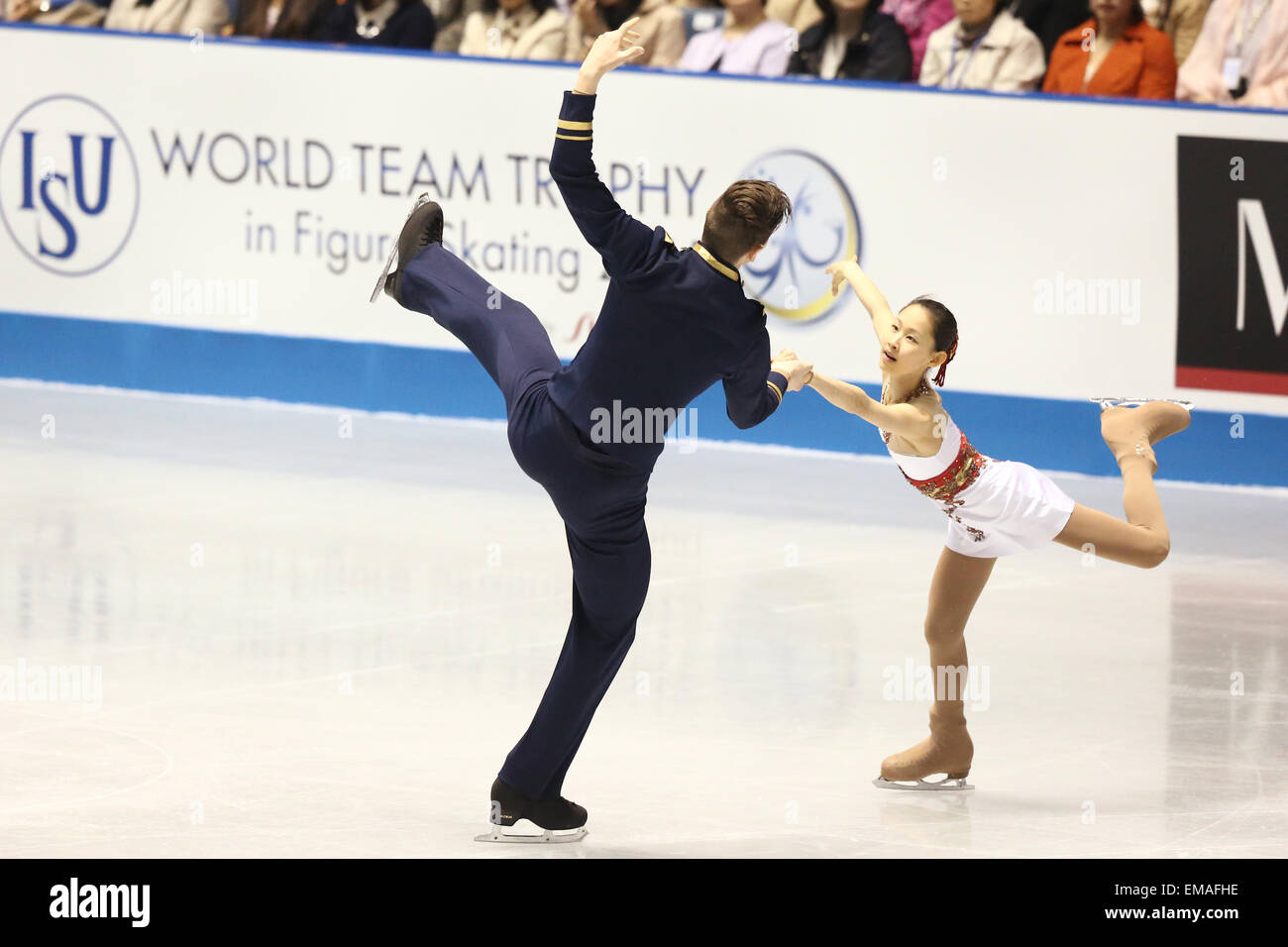 Ami Koga & Francis Boudreau-Audet (JPN), APRIL 17, 2015 - Figure ...