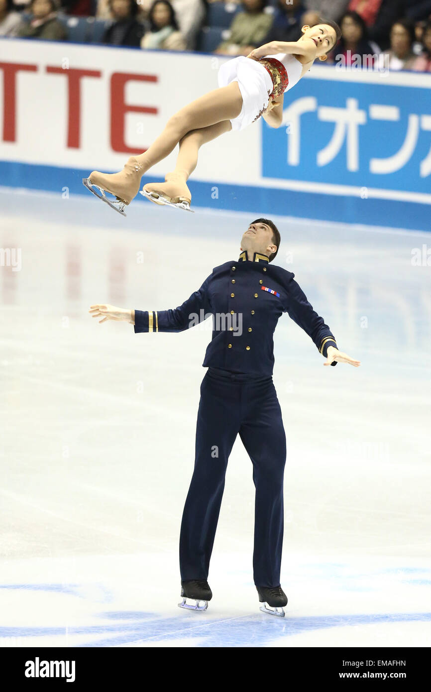 Ami Koga & Francis Boudreau-Audet (JPN), APRIL 17, 2015 - Figure ...