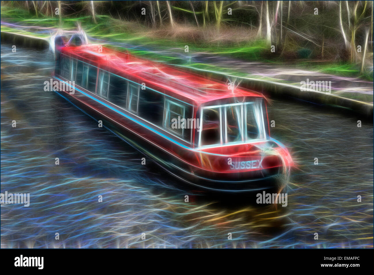 English canal holiday hi-res stock photography and images - Alamy