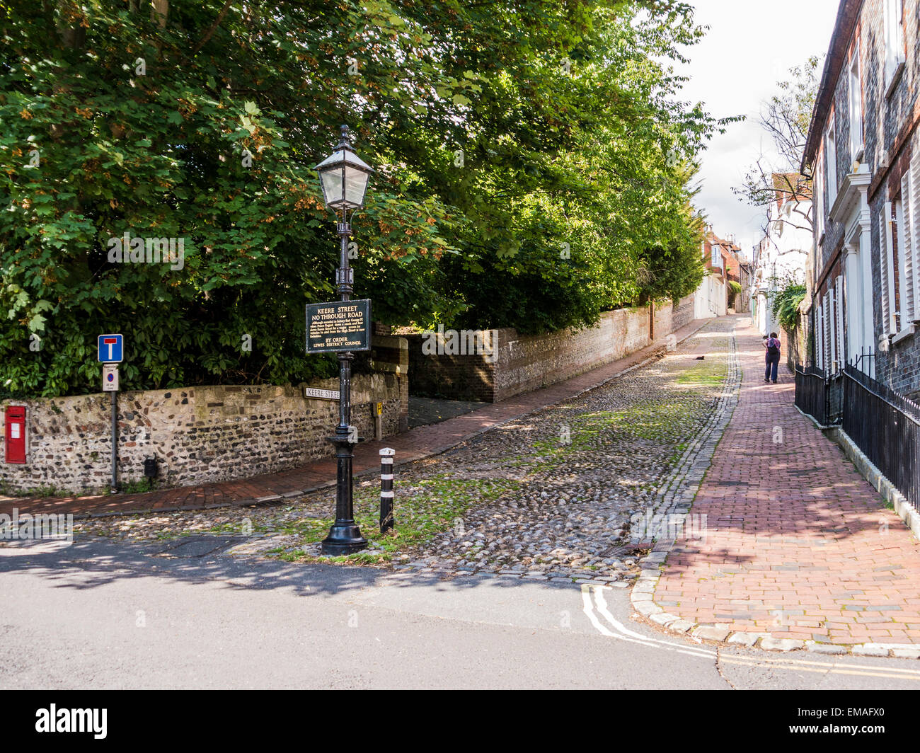 Keere Street, Lewes, East Sussex Stock Photo - Alamy