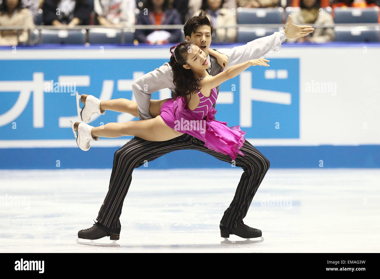 Shiyue Wang & Xinyu Liu (CHN), APRIL 17, 2015 - Figure Skating : ISU ...