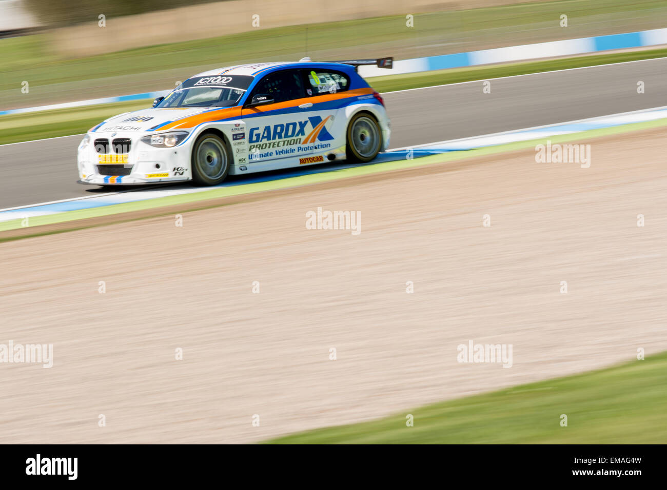 Donington Park, Donington Castle, UK. 18th April, 2015. Rob Collard and ...