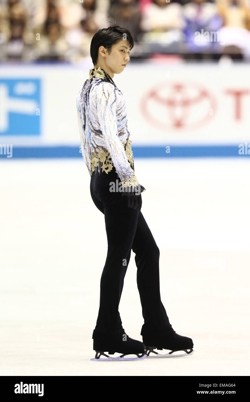 Figure Skating 2015 Men's Free Skating at Yoyogi 1st Gymnasium, Tokyo ...