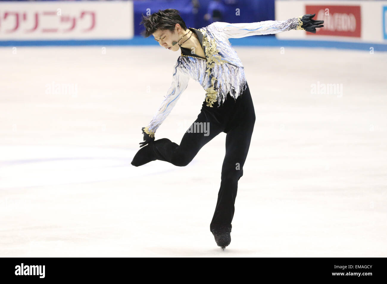 Figure Skating 2015 Men's Free Skating at Yoyogi 1st Gymnasium, Tokyo ...